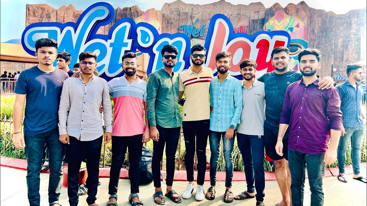 Wet N Joy Part No#1 with Hostel Gang #svpm #engineering #waterpark# ...