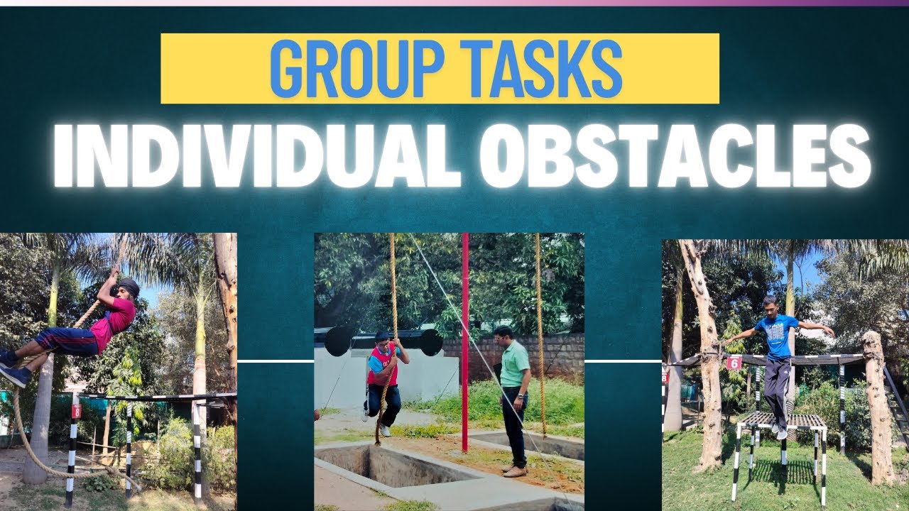 SSB GROUP TASKS- ALL ABOUT INDIVIDUAL OBSTACLES - YouTube