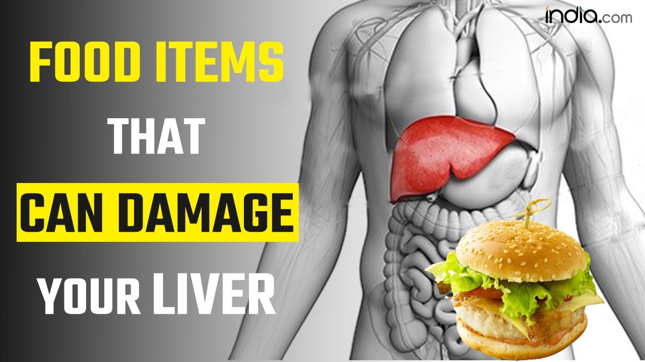 Food items that can damage Your Liver | Fast food | Red Meat | Sugary ...