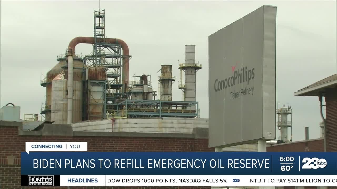 President Joe Biden plans to refill emergency oil reserve - YouTube