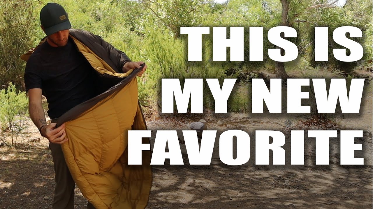Zen Bivy Quilt Review for Motorcycle Camping - YouTube