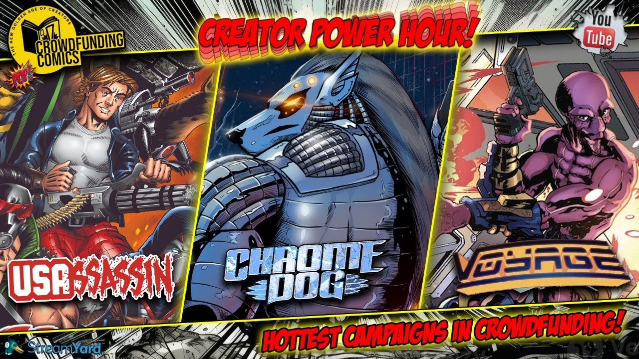 CREATOR POWER HOUR: USASSASSIN, Chrome Dog, and Voyage #1 - YouTube