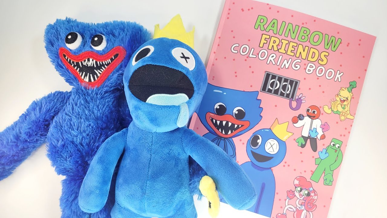 Rainbow Friends Coloring Book Plush - The Perfect Gift for Kids buy on ...
