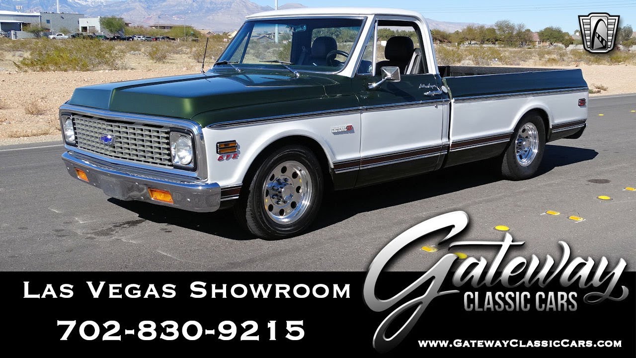 1972 Chevrolet Cheyenne Camper Special For Sale Gateway Classic Cars ...