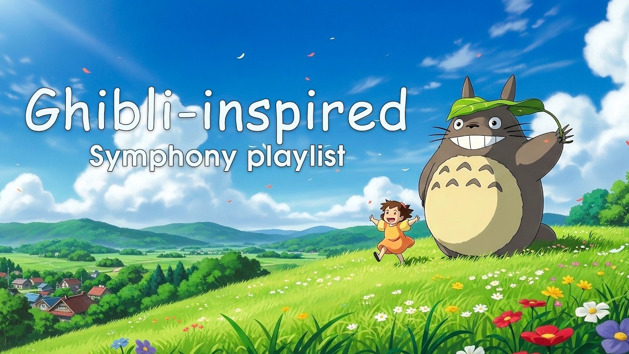 Peaceful Ghibli-Inspired Orchestral | Relaxing Background Music - YouTube