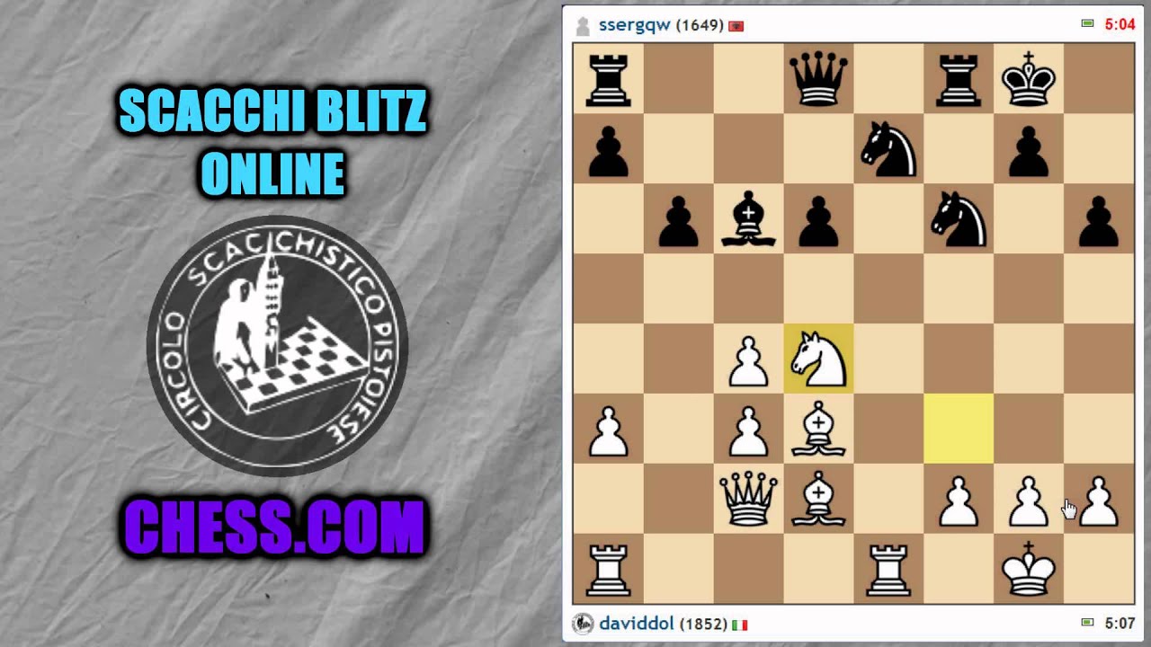 SCACCHI Partite Online 24 - chess.com - Chi Gioca Piano va Sano ma non ...
