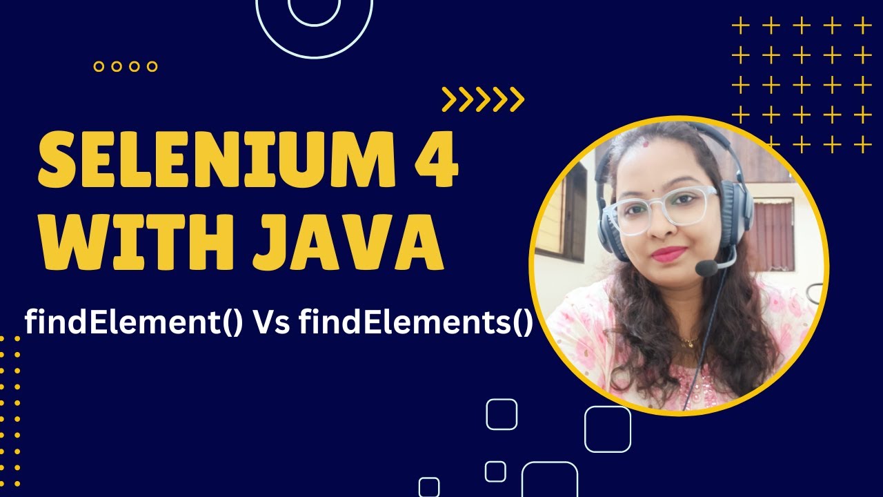 Difference Between Findelement And Findelements In Selenium Webdriver Youtube 2731