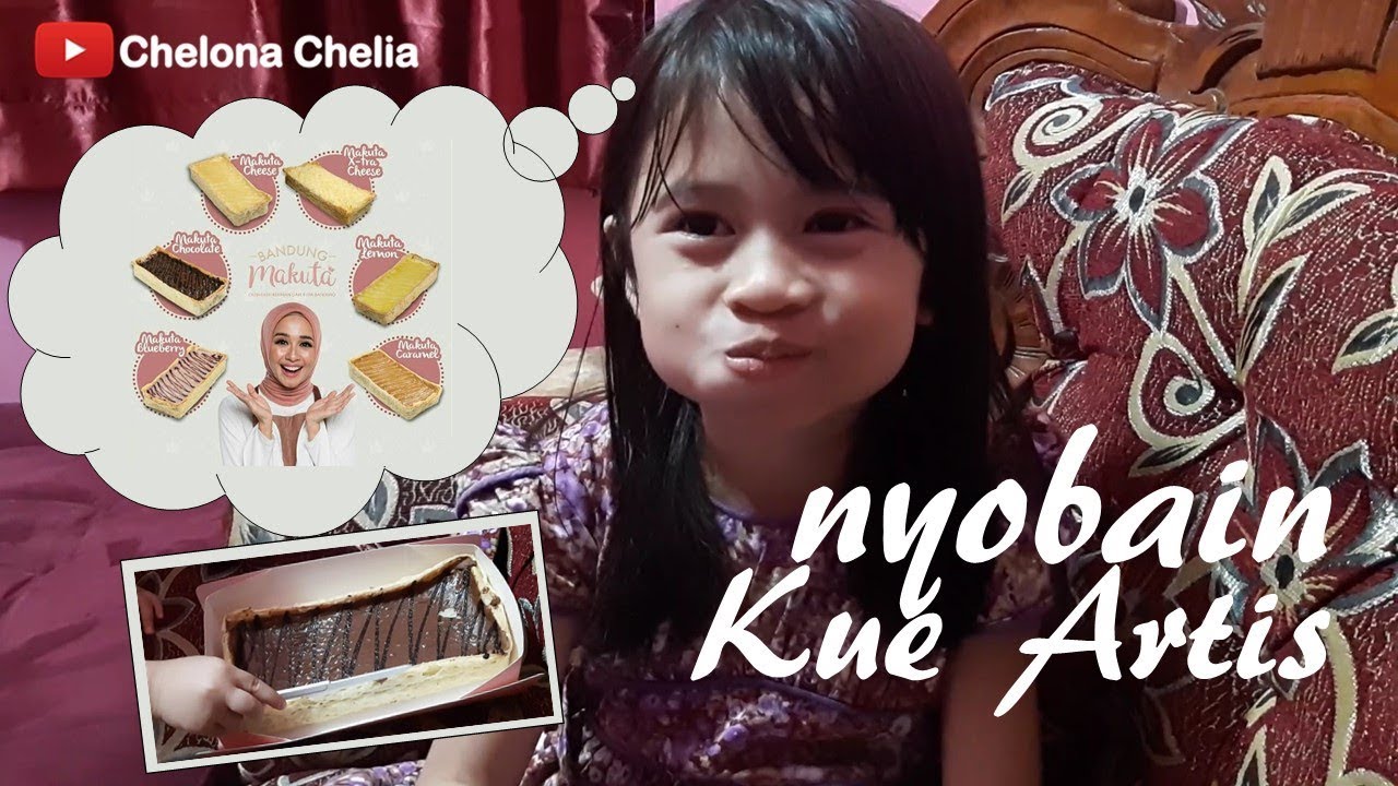 Kue Artis Makuta cake | Food review - Chelona Chelia - YouTube