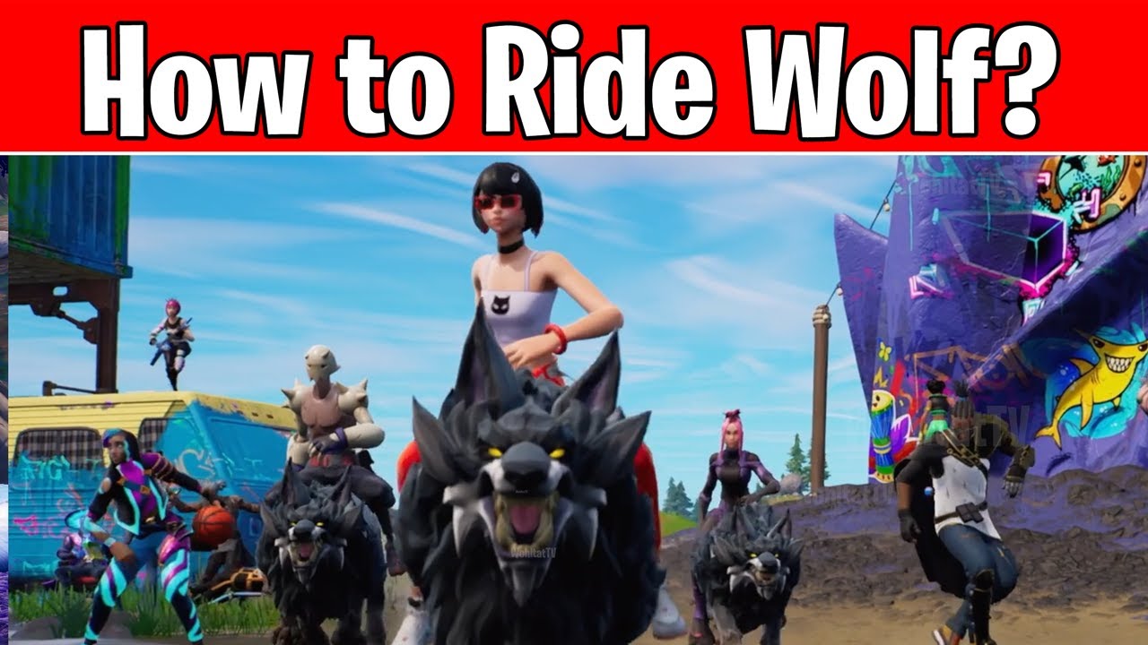 How to Ride a Wolf in Fortnite (Fortnite Season 3 Tips and Tricks ...