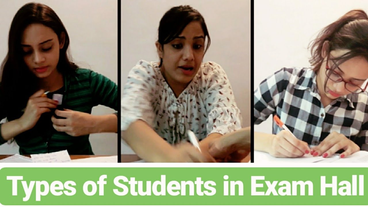 Types of Students in Exam Hall | Exam Special | Life Shots - YouTube