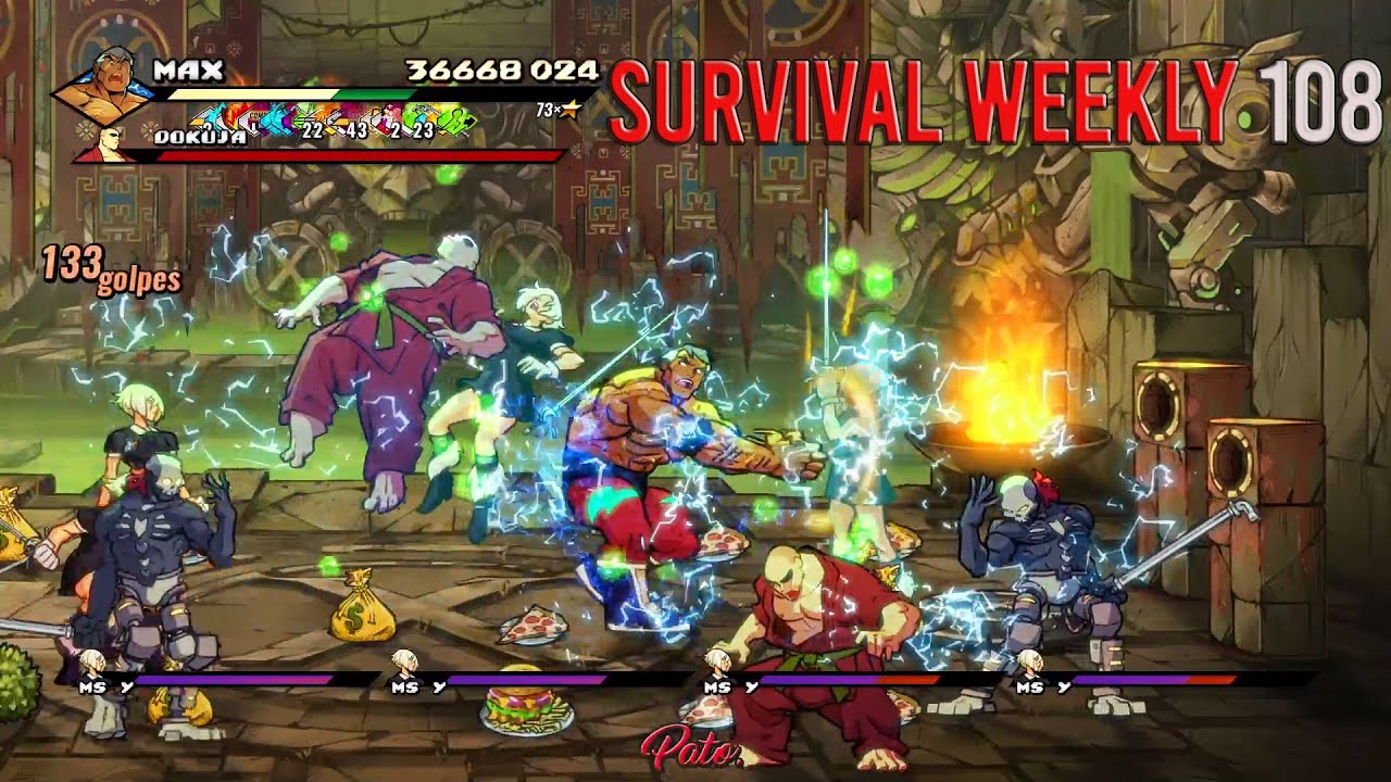 Streets Of Rage 4 - Max SOR4 Survival Weekly 108 V8 (Level 93) - YouTube