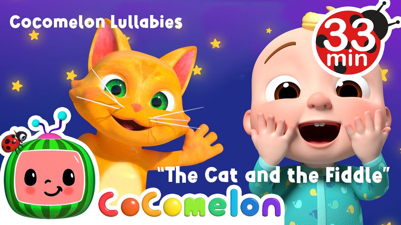 The Cat and the Fiddle | Cocomelon Lullabies | Bedtime Songs | Nursery ...