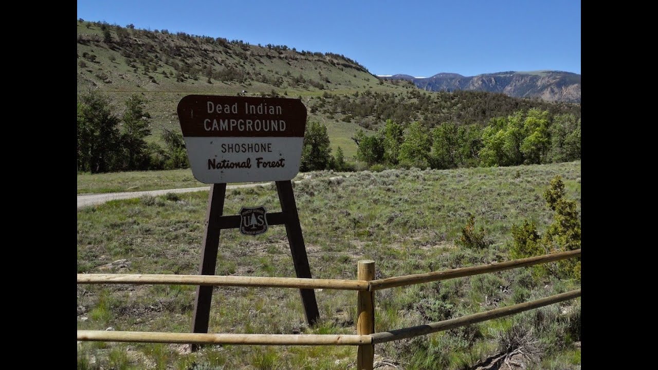 A drive through of Dead Indian Campground in the Shoshone National ...