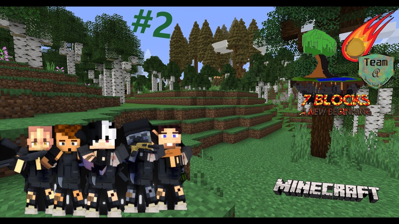 7 BLOCKS 💥 Bunker bauen 🌎 #02 💥 Minecraft LIVE 🔴 - YouTube