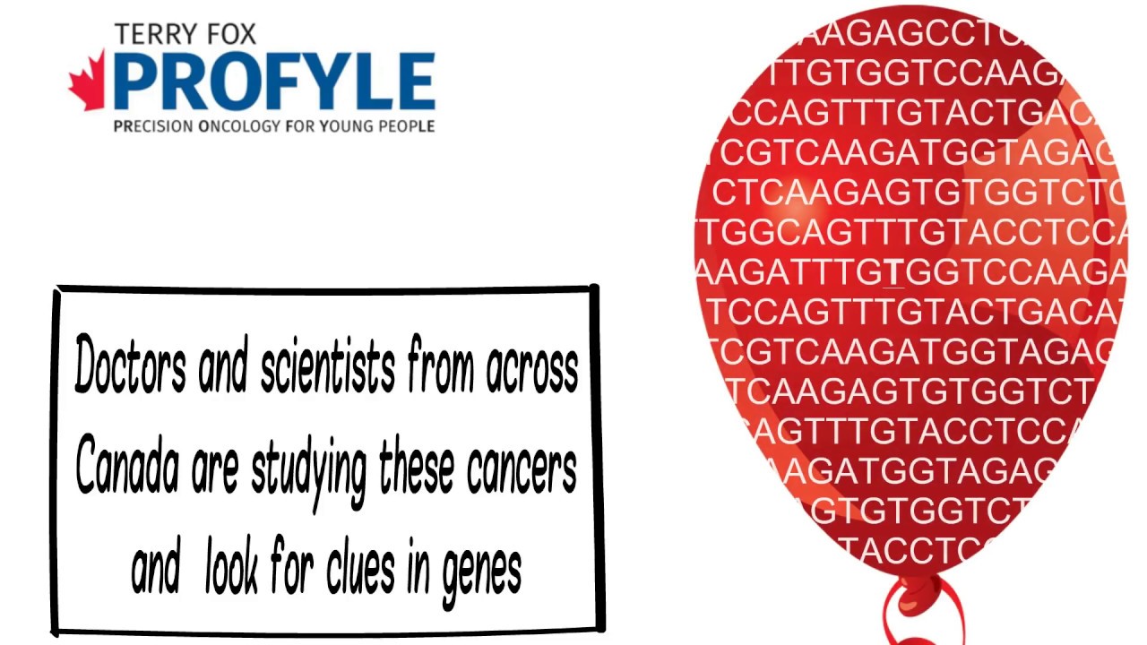 Canadian Childhood Cancer Research Project - Terry Fox PROFYLE - YouTube