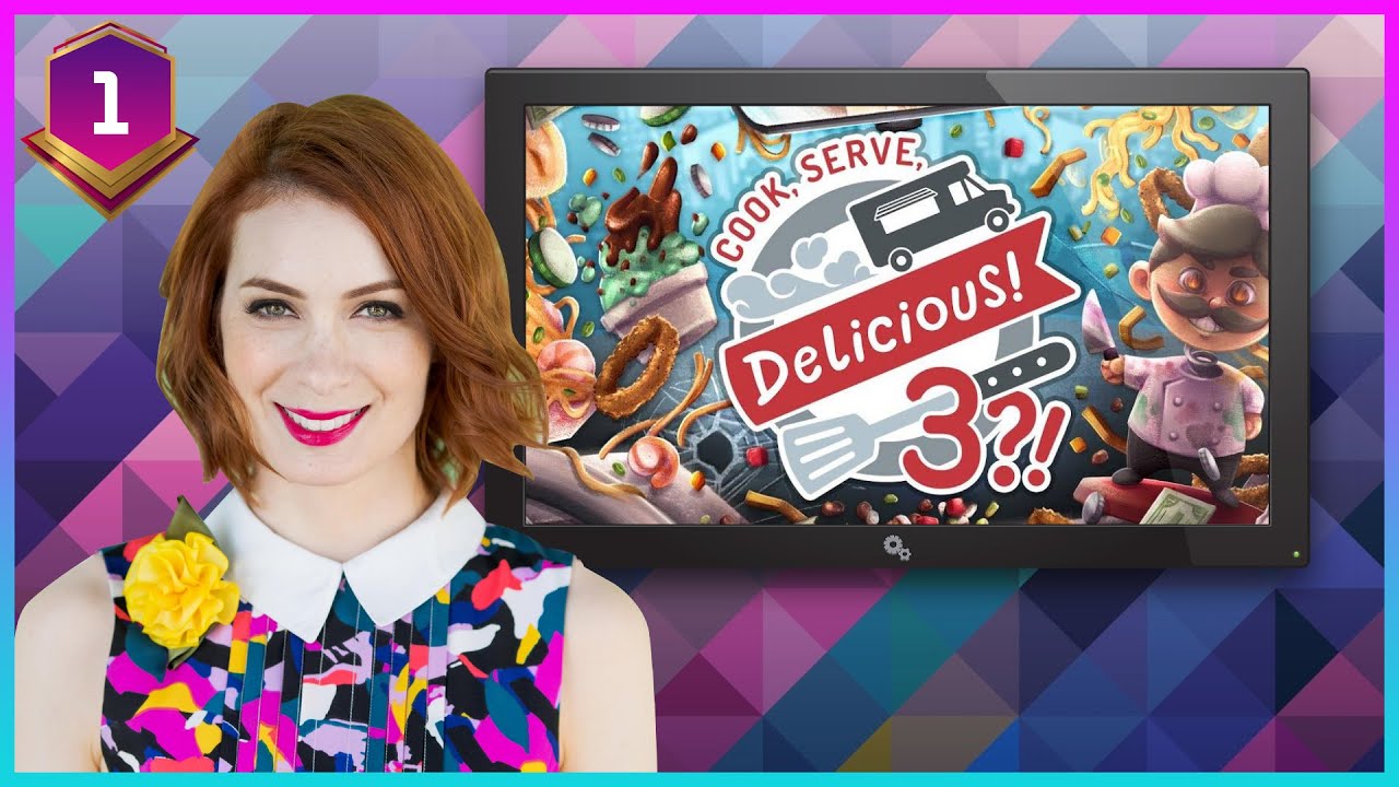 Felicia Day plays Cook Serve Delicious 3! Part 1! - YouTube