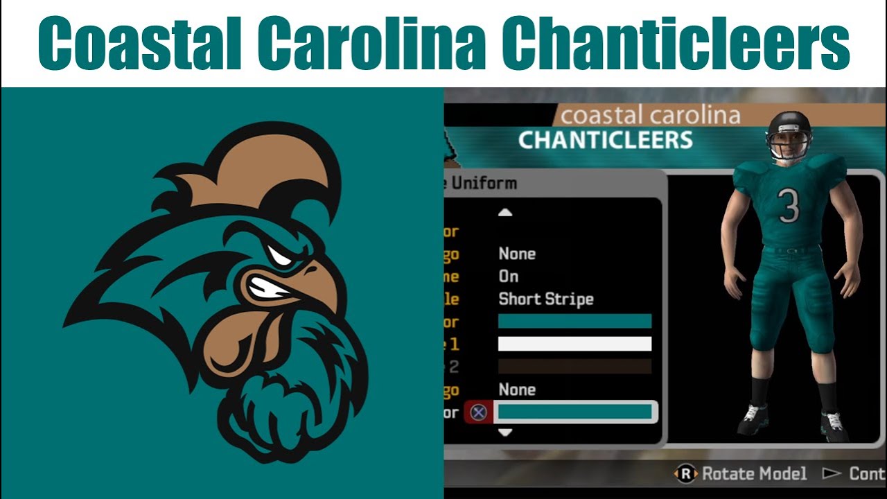 Coastal Carolina Chanticleers - Create A School - NCAA Football 06 ...