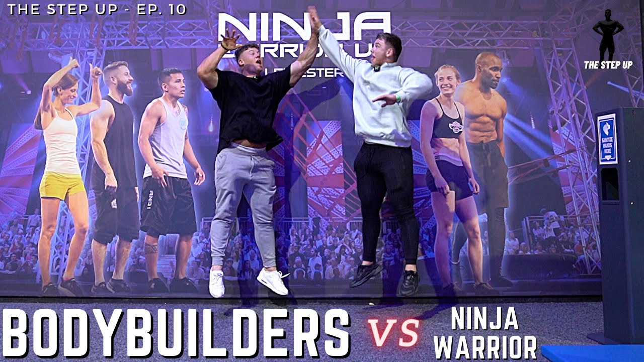 BODYBUILDERS DO NINJA WARRIOR // THE STEP UP - EP. 10 / FINN KELLY ...