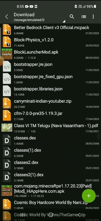 how to add zarchiver mods and worlds to minecraft - YouTube
