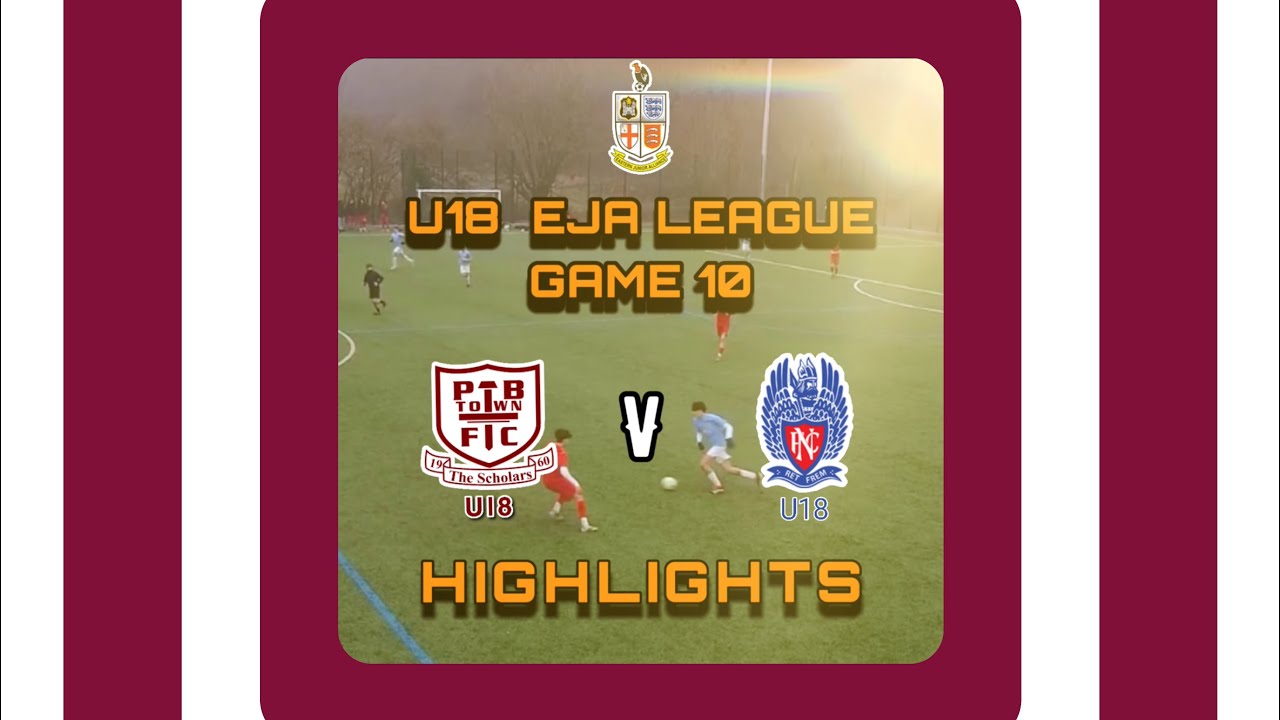 Potters Bar U18 v Norsemen FC U18- EJA League Brown Division Game 10 ...