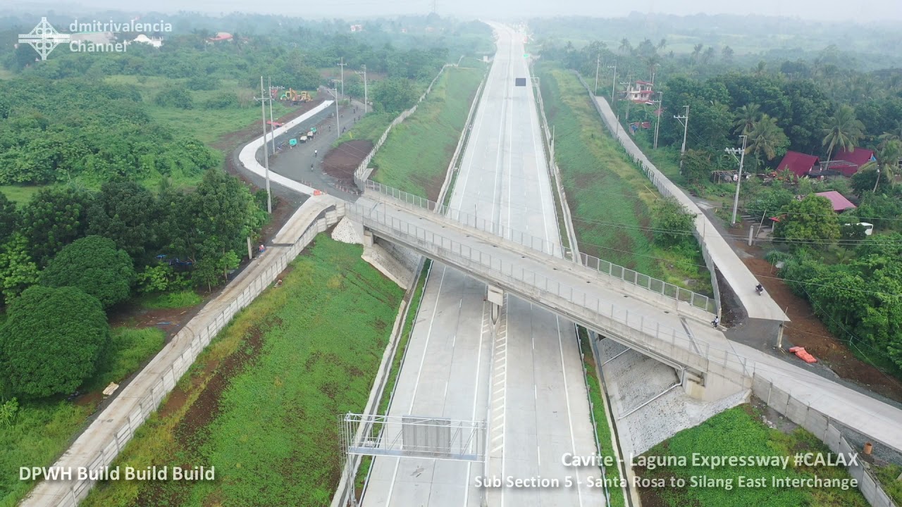 Drone Video of Cavite Laguna Expressway - YouTube