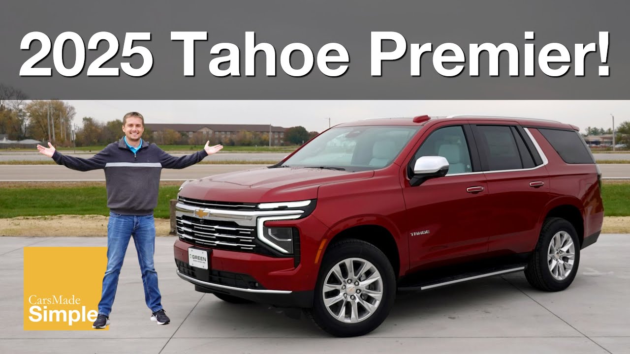 2025 Chevy Tahoe Premier 4WD | Mild Refresh, Stylish Luxury - YouTube