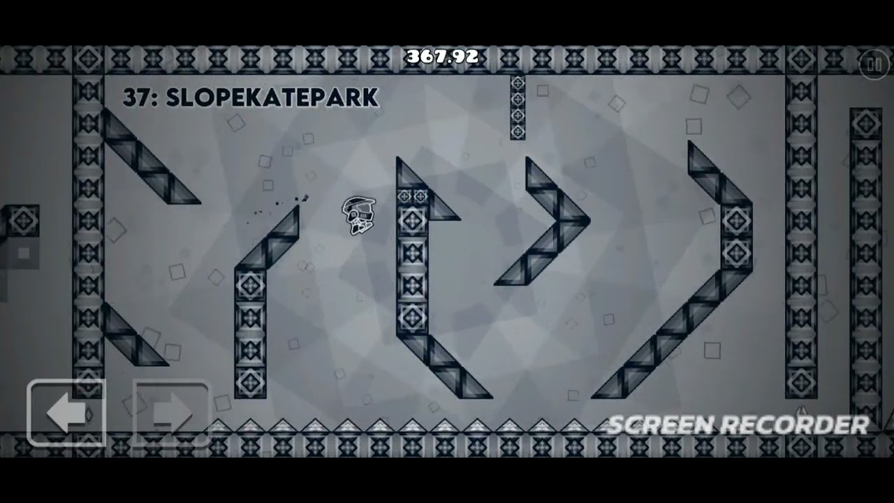 Un hard demon fácil que te puedes pasar😉 // 50 Slope Trials by NubotGD ...