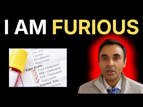 I'm SO BLOODY FURIOUS: New CHOLESTEROL Guidelines Are CRAZY