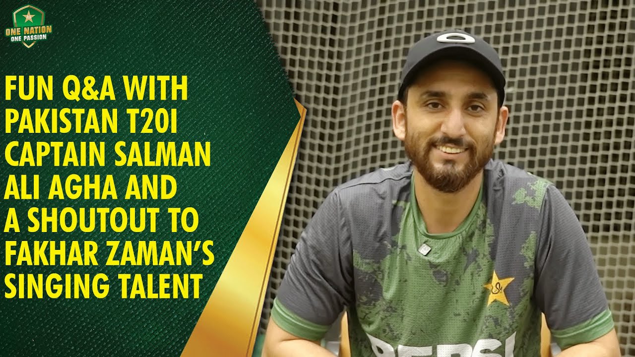 Fun Q&A with Pakistan T20I captain Salman Ali Agha and a shoutout to ...
