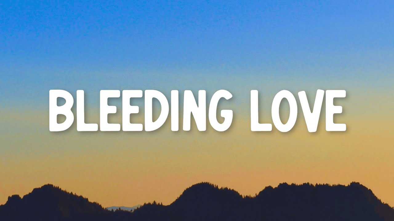 Leona Lewis - Bleeding Love (Lyrics) - YouTube
