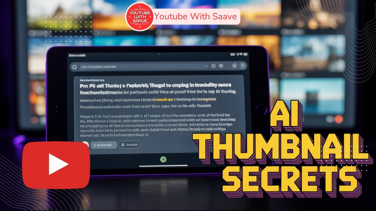 How to Make Thumbnails for YouTube Videos with AI (No Photoshop ...