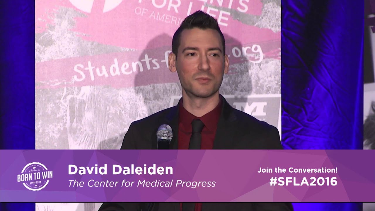 David Daleiden at the #SFLA2016 West Coast Conference - YouTube