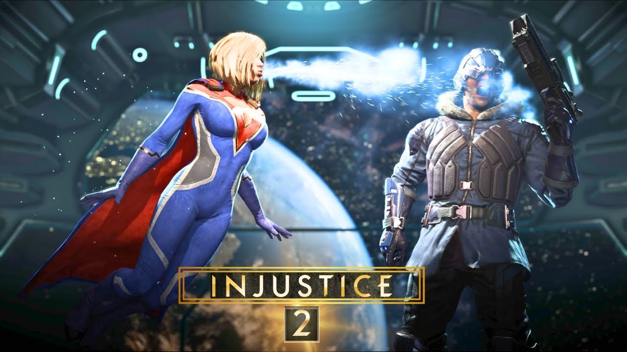 Injustice 2 - Power Girl Vs. Captain cold - YouTube