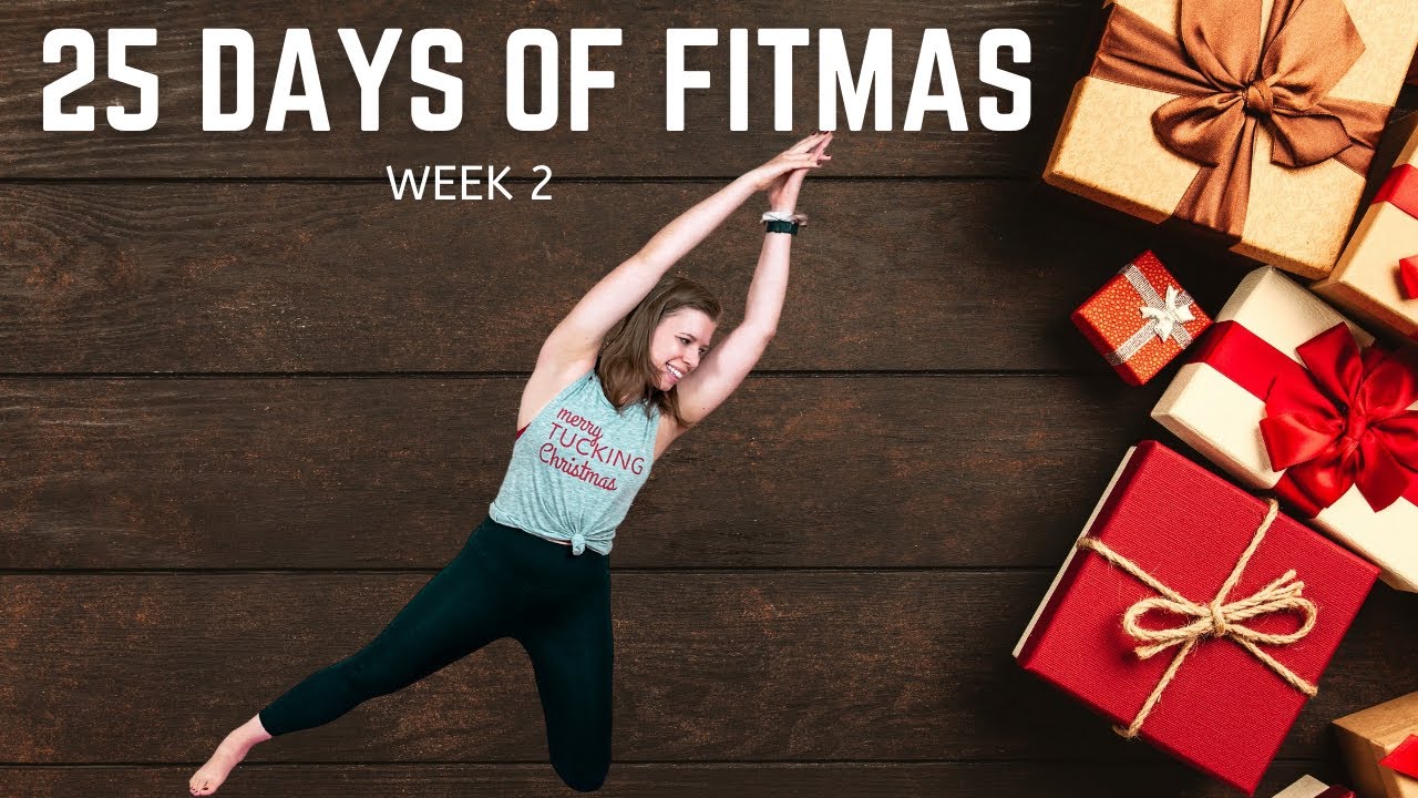 AT HOME WORKOUT || 25 Days of Fitmas (Week 2) || 10 Minute Total Body ...