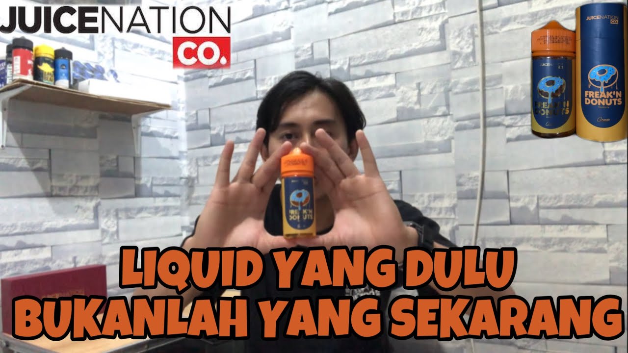 LIQUID FREAKIN DONUTS BLUEBERRY 100ml By Juicenation co. Grande Edition ...