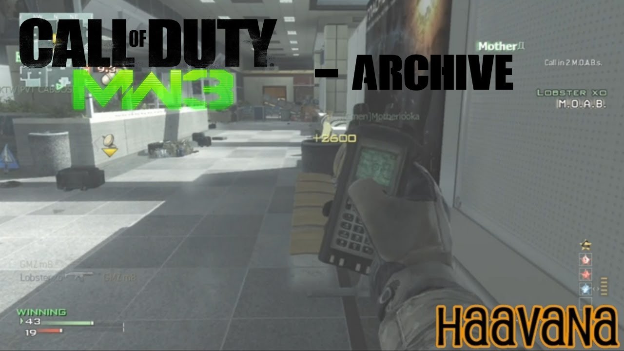 MW3 | Vault Archive - First Ever M.O.A.B. Ep.3 - YouTube