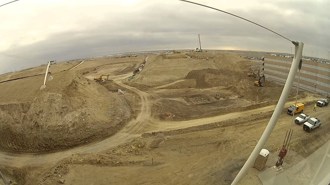 Construction at Denver International Airport New DIA Jeppesen Terminal ...