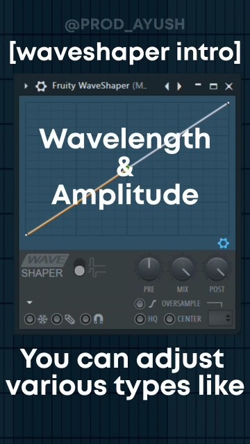 Music production tips : Waveshaper introduction and types of waves - YouTube