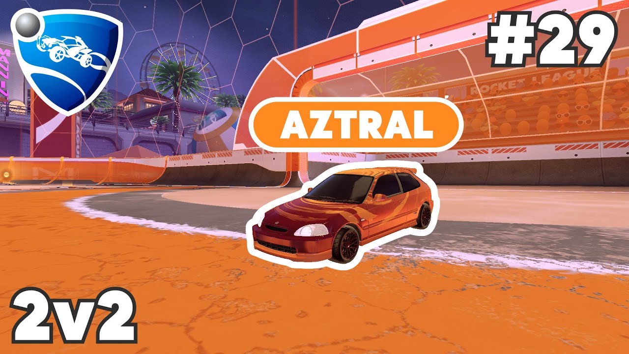 AztraL Ranked 2v2 PRO Replay #29 - Rocket League Replays - YouTube