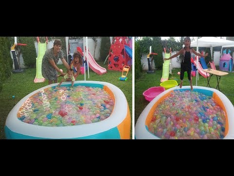 2000 SU BALONU İÇİNDE YÜZDÜK . ÇOK EĞLENDİK