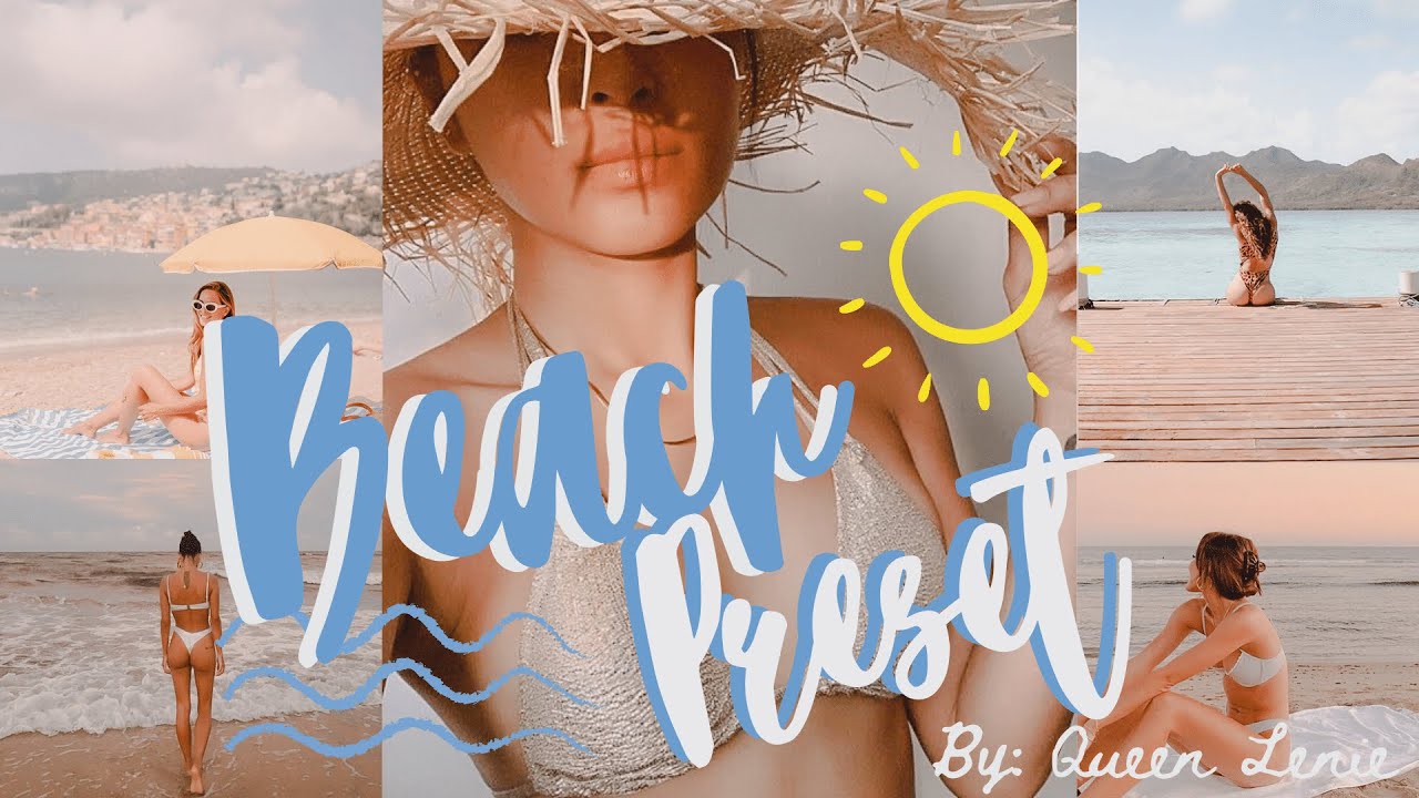BEACH PRESET | LIGHTROOM MOBILE TUTORIAL | FREE BEACH PRESET DNG - YouTube