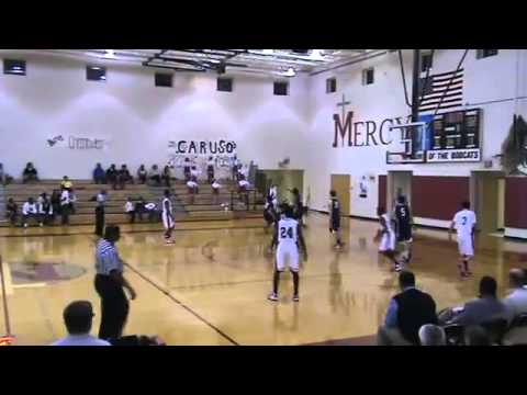 2013 - Matt Tankersley # 5, ELCA Basketball v. Our Lady of Mercy - YouTube