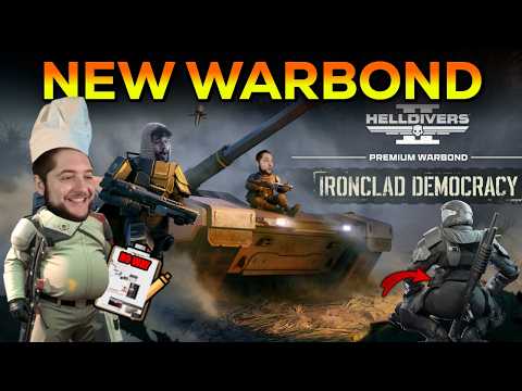 🔴LIVE | Arrowhead FINALLY got it right!? NEW WARBOND & TANK Loadout Testing | Helldivers 2