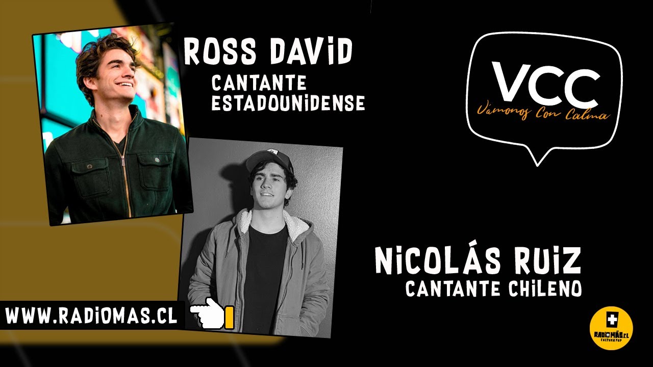 Entrevista Nicolás Ruíz (Cantante Chileno) / Ross David (Cantante ...