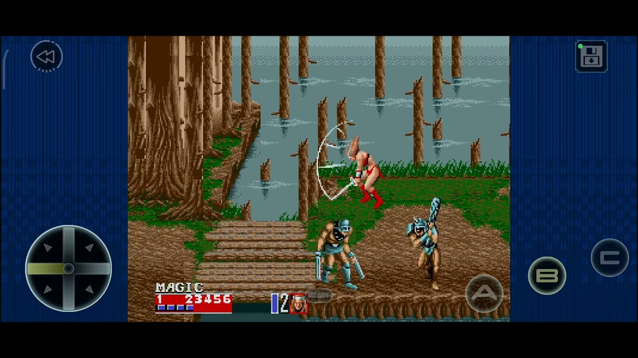 Golden Axe 2 original version in Android - YouTube