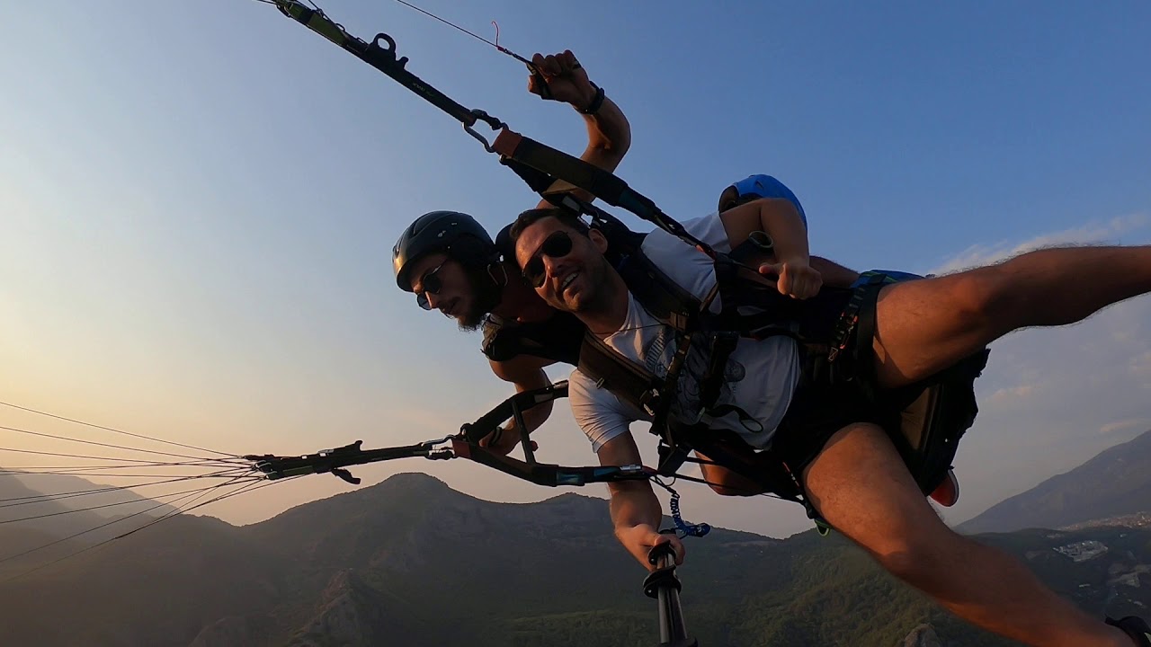 Fighting with some G-force while paragliding - YouTube