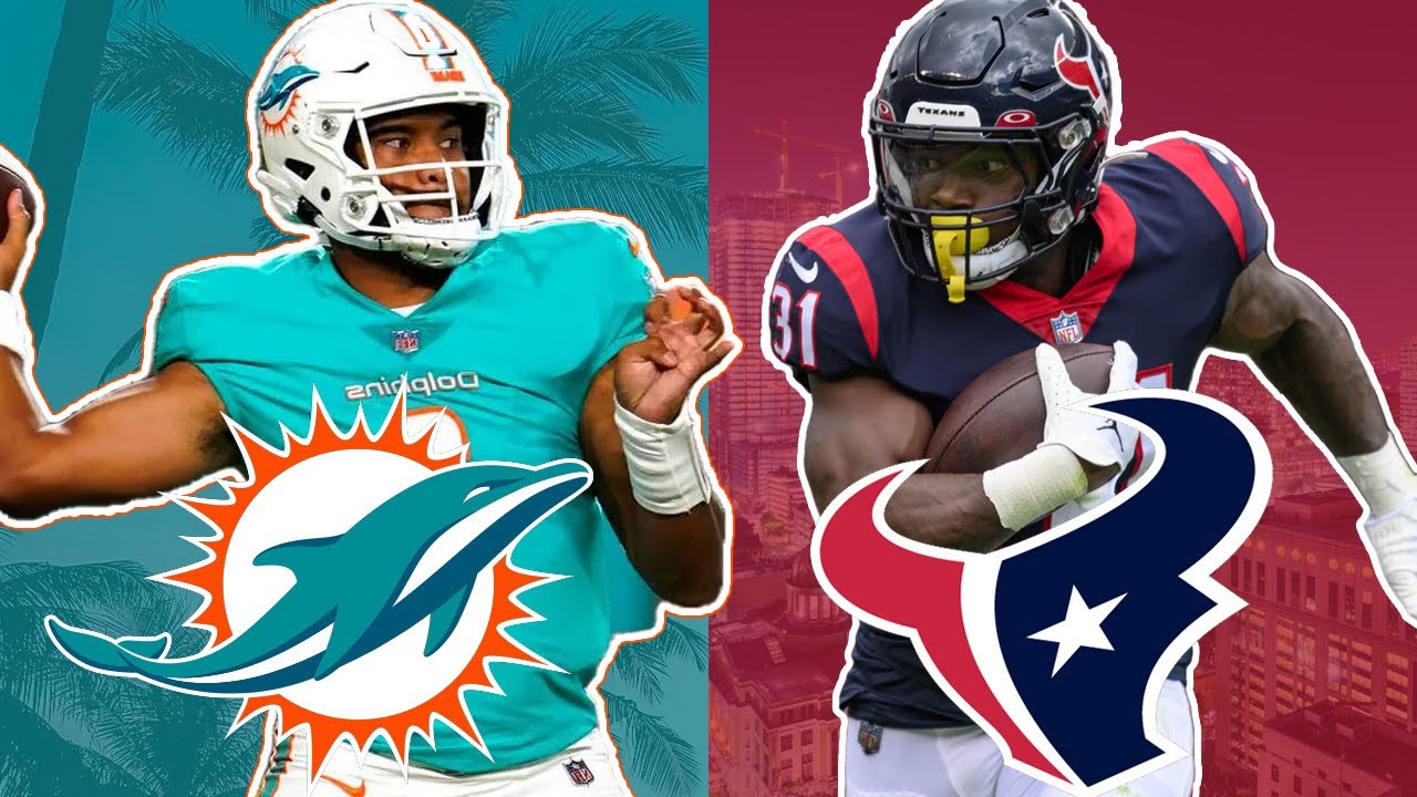 Miami Dolphins vs Houston Texans Prediction - YouTube