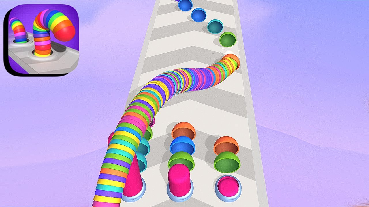 Sluggy Run - All Levels Gameplay Android,ios (Levels 107-109) - YouTube