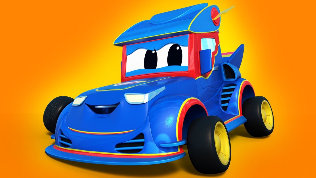 Super Truck - The GARBAGE TRUCK meets a GHOST - Car City - Truck ...
