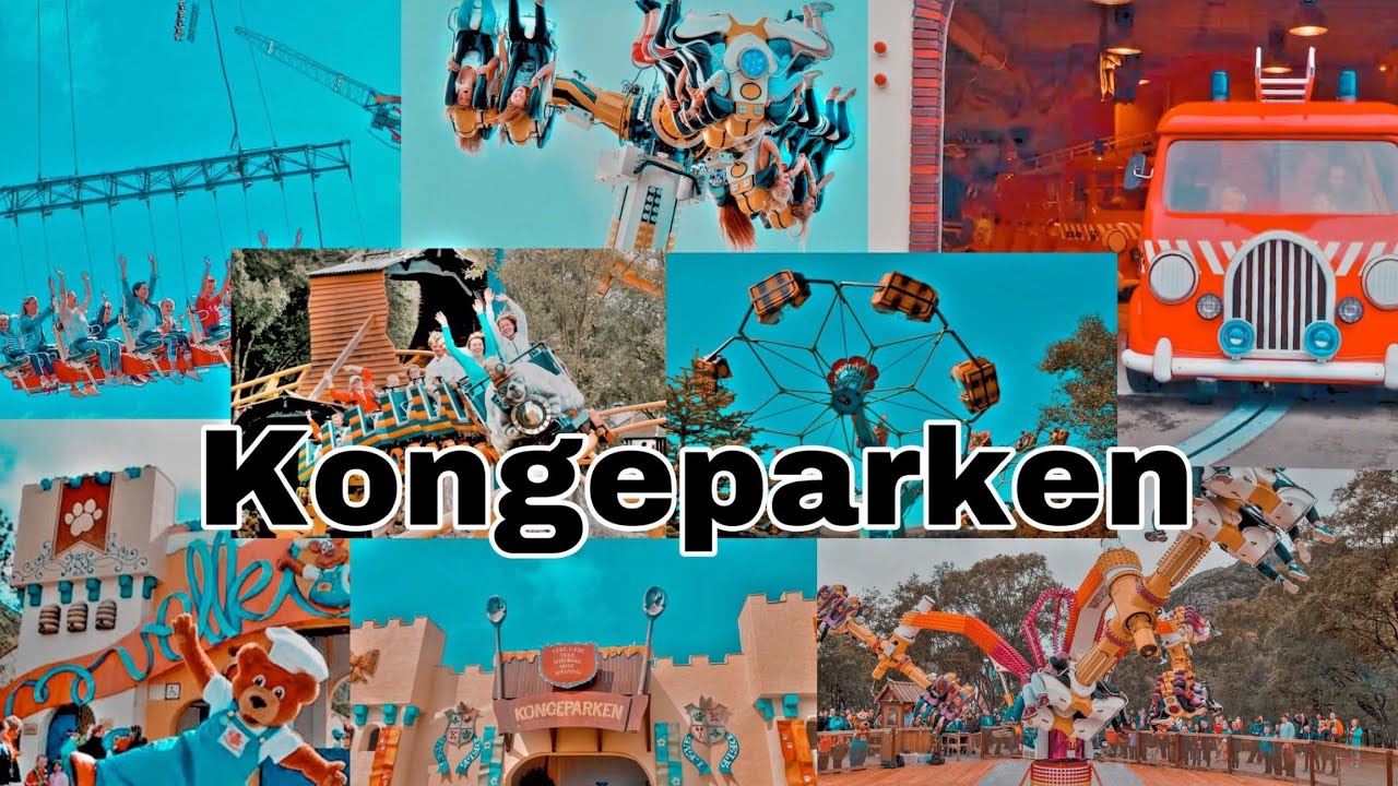 Kongeparken | Theme park| outside Stavanger| Norway 🇳🇴 | walking around ...
